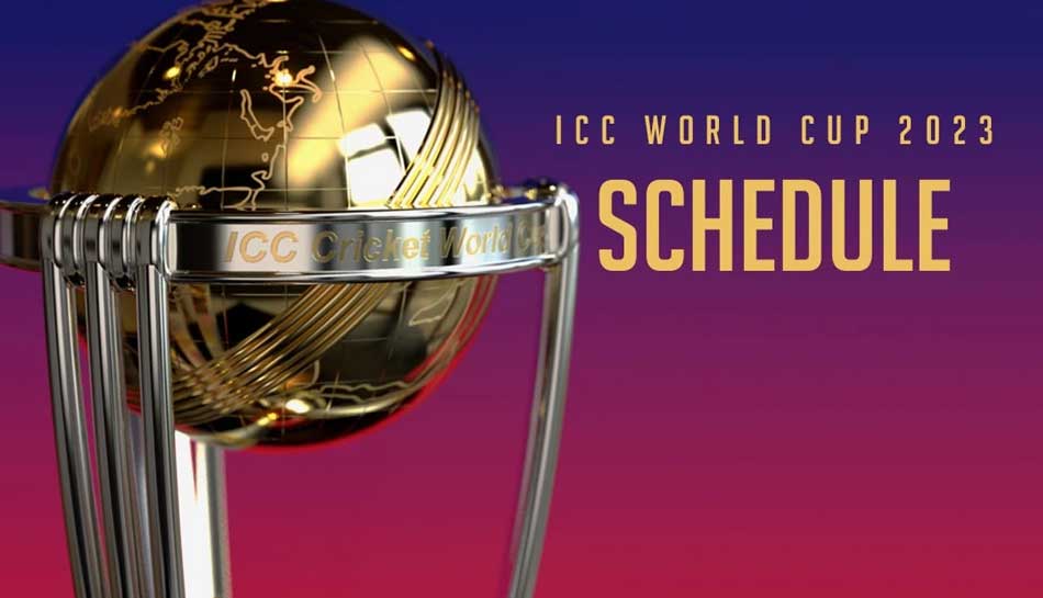 Icc World Cup Schedule 2023 Updates Fixtures Announced India Vs