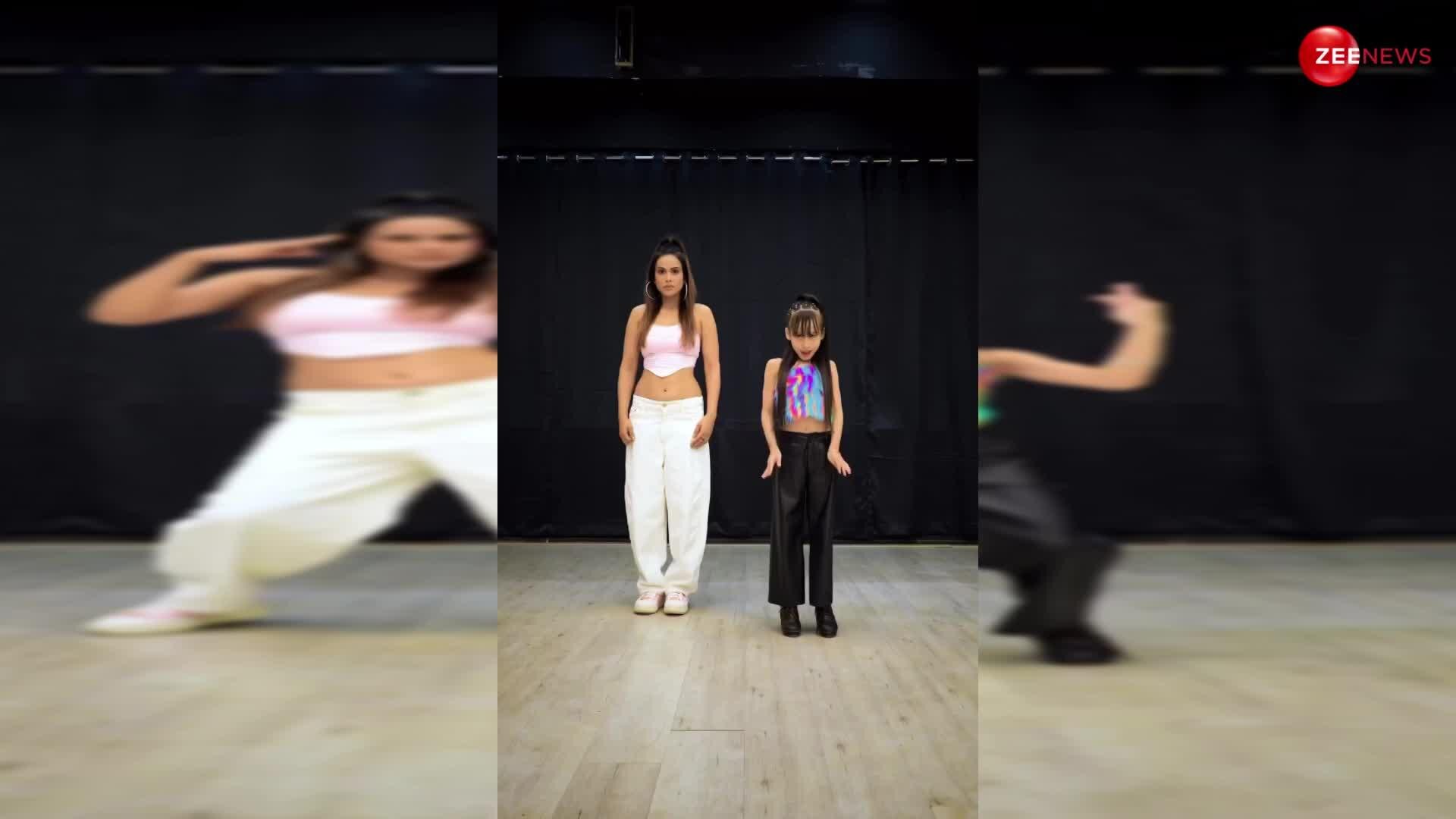 wow! baby girl beats alluring neha sharma dancing skills | छोटी लड़की ...