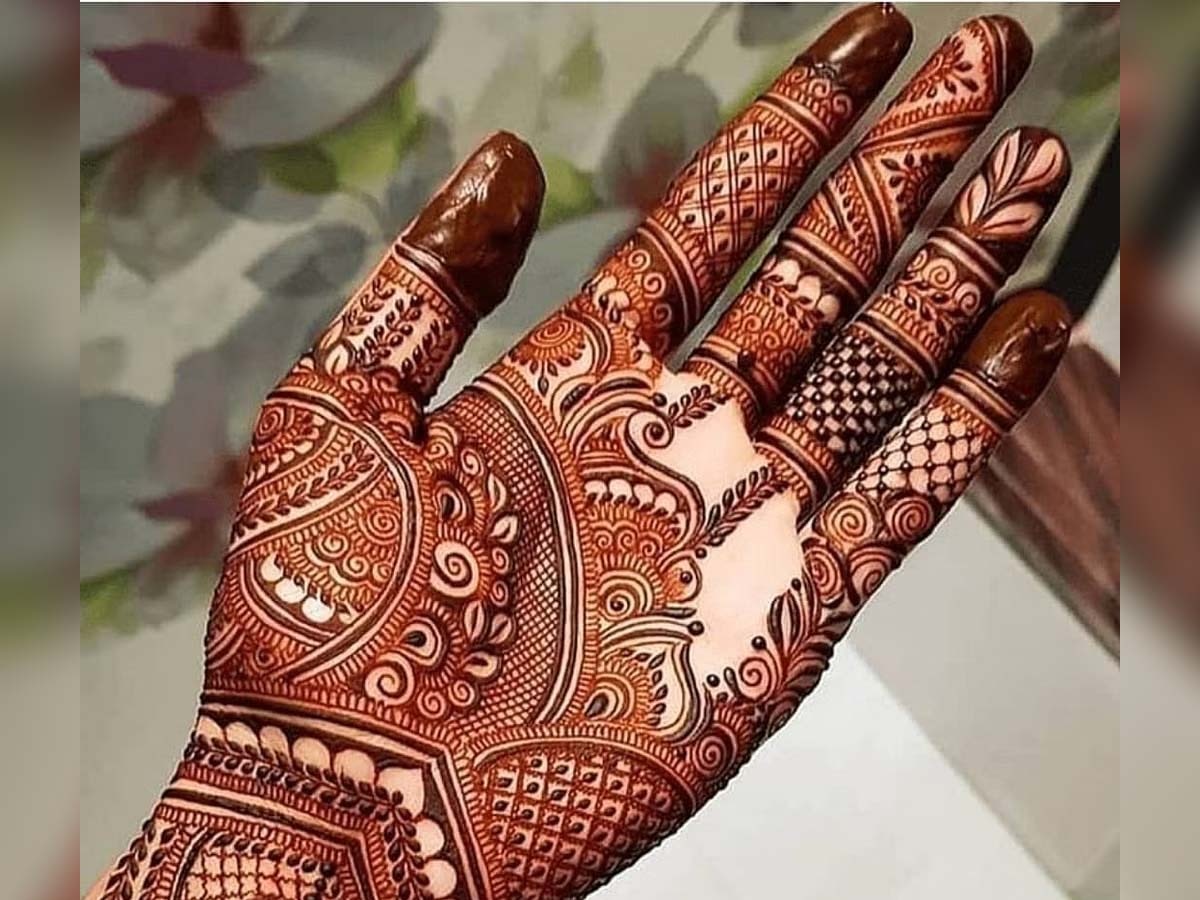 Mehndi design 2023 simple mehandi design for girls on eid