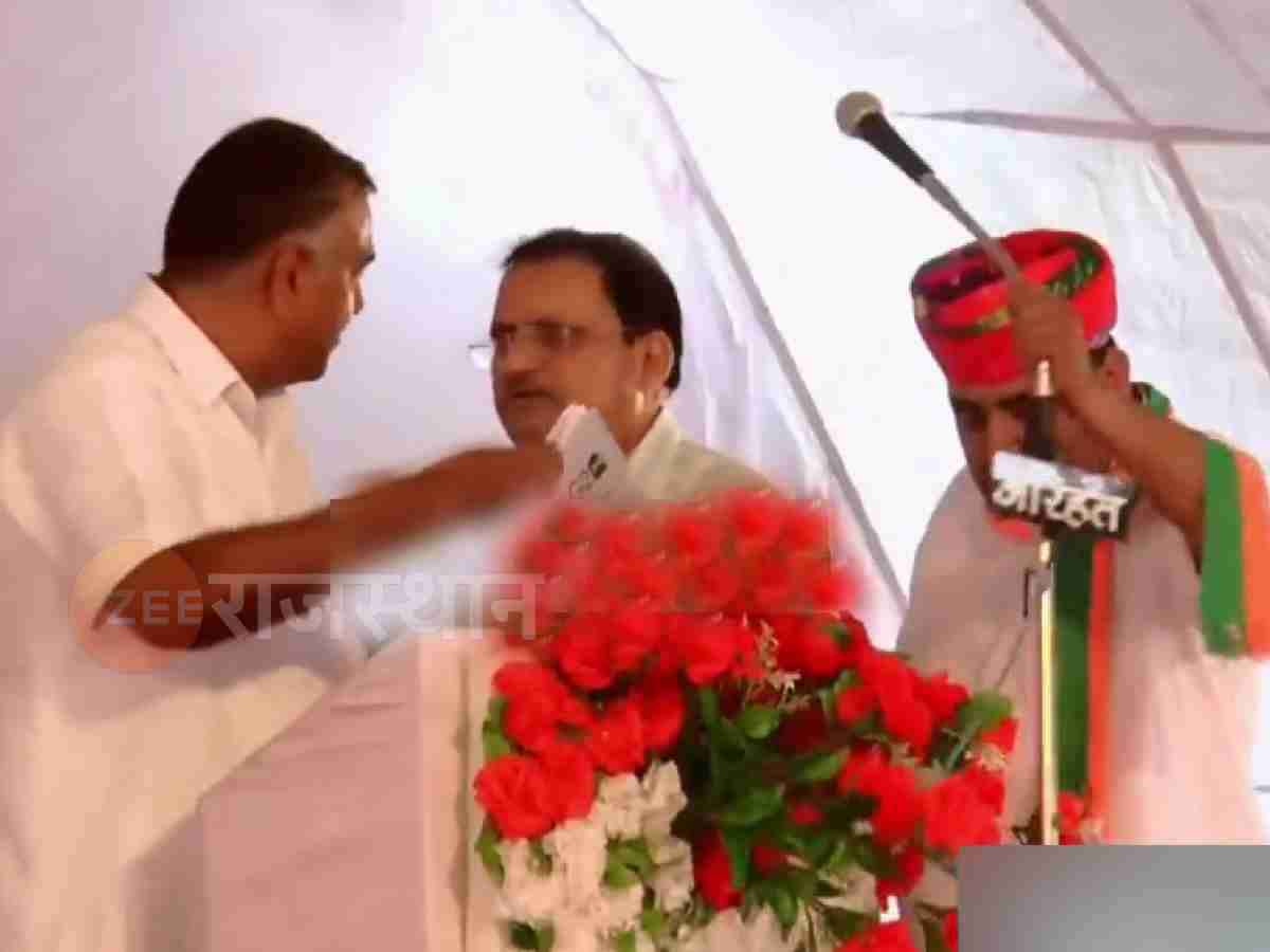 Jodhpur Rajnath Singh sabha Ex MLA Babusingh Rathore started speaking ...