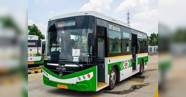 electric bus run on the roads noida 103 bus stops will be constructed ...