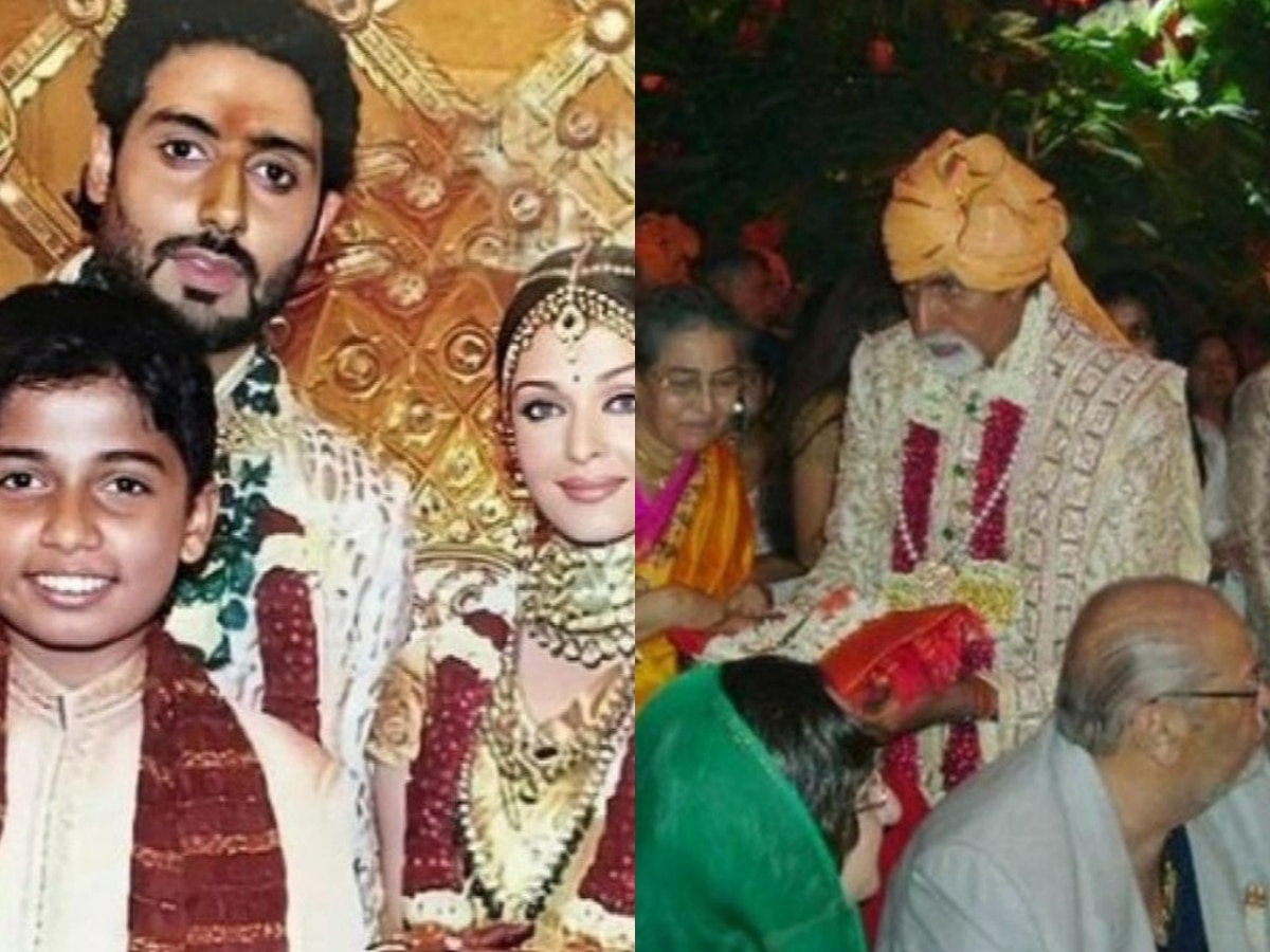 Aishwarya Rai and Abhishek Bachchan Marriage UNSEEN photos viral PS2 actress royal wedding look ...