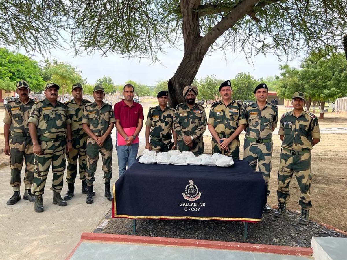 Barmer News 55 crore heroin came from Pakistan across border| बाड़मेर ...