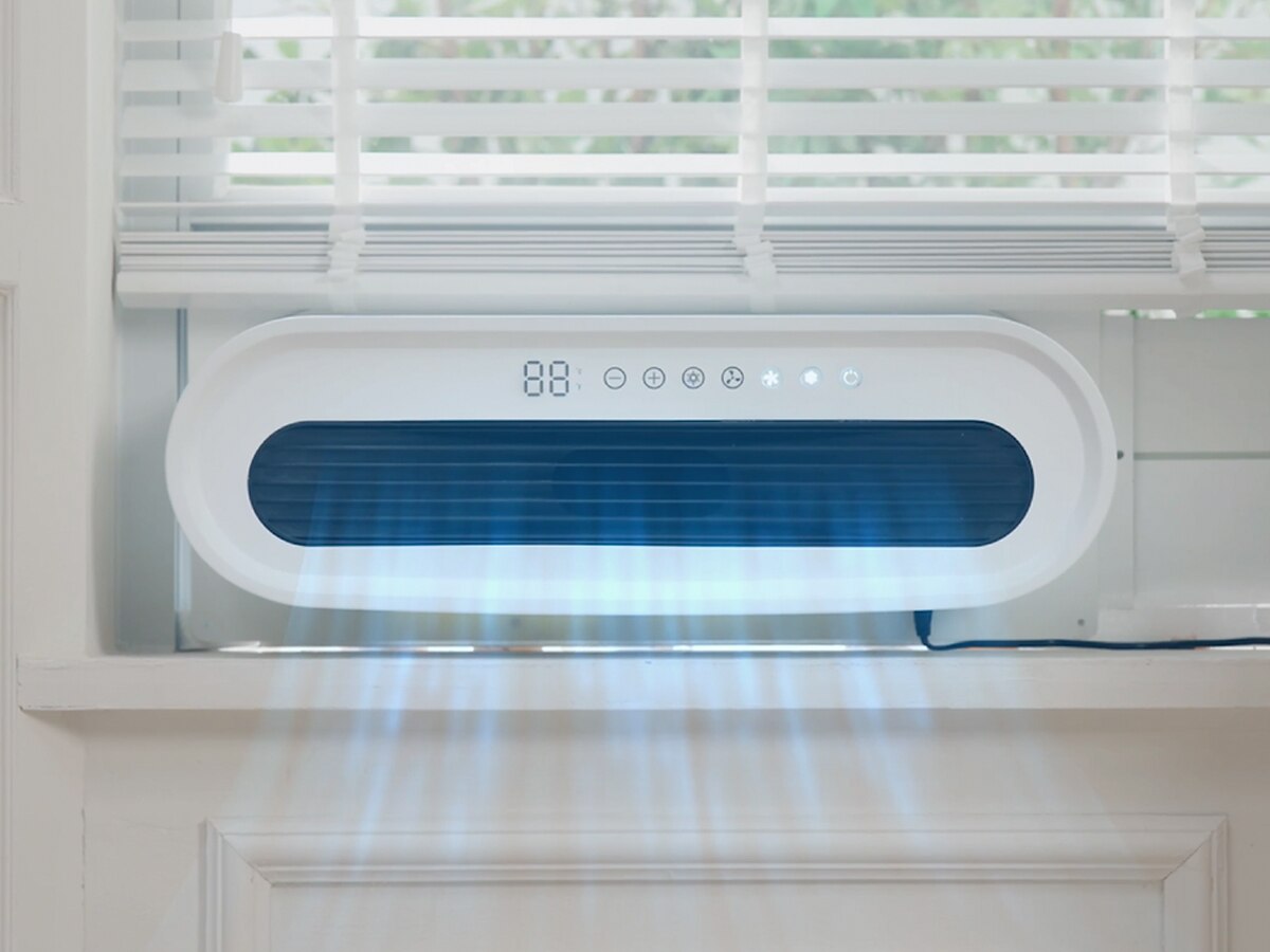 Worlds Smallest Window AC deliver temperatures between 16 and 30 Degree ...