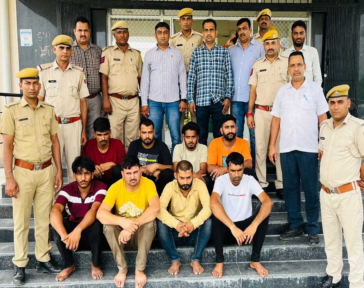 Tonk news 8 personnel arrested in Shankar Meena murder case executed ...