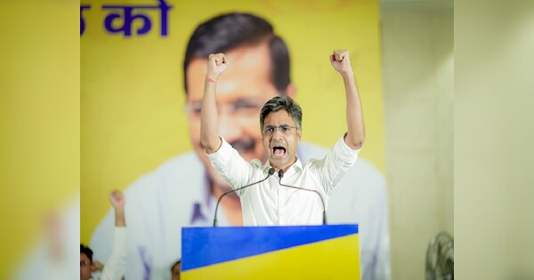 Hisar News Sandeep Pathak attack on haryana government Paper sold not ...