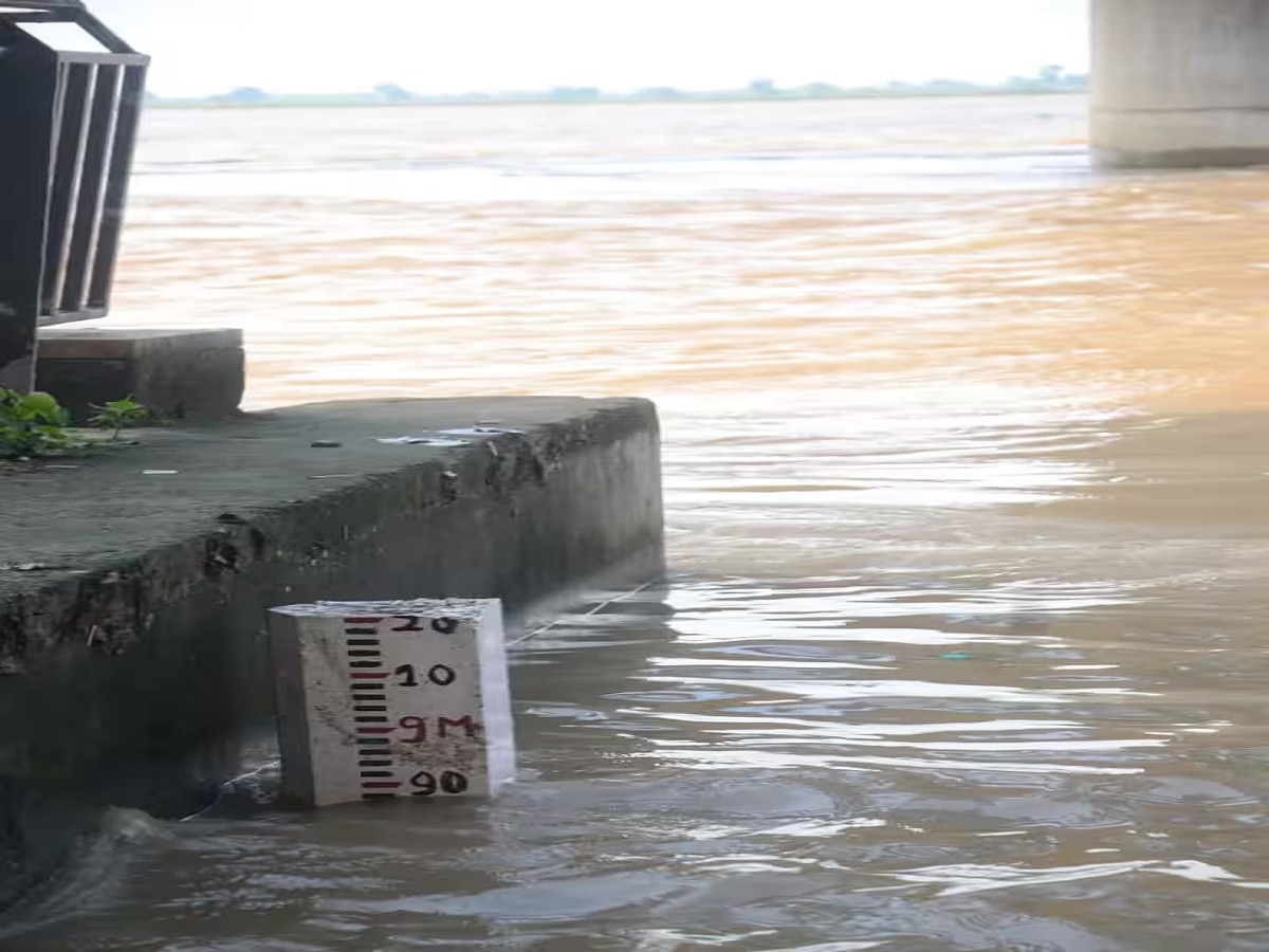 Ganga water level rising in Bhagalpur SDRF team deployed in view of apprehension of untoward ...