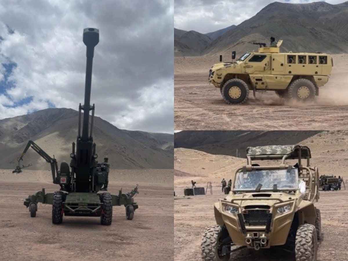 Indian Army adds new weapons and equipment in East Ladakh | चीन को ...