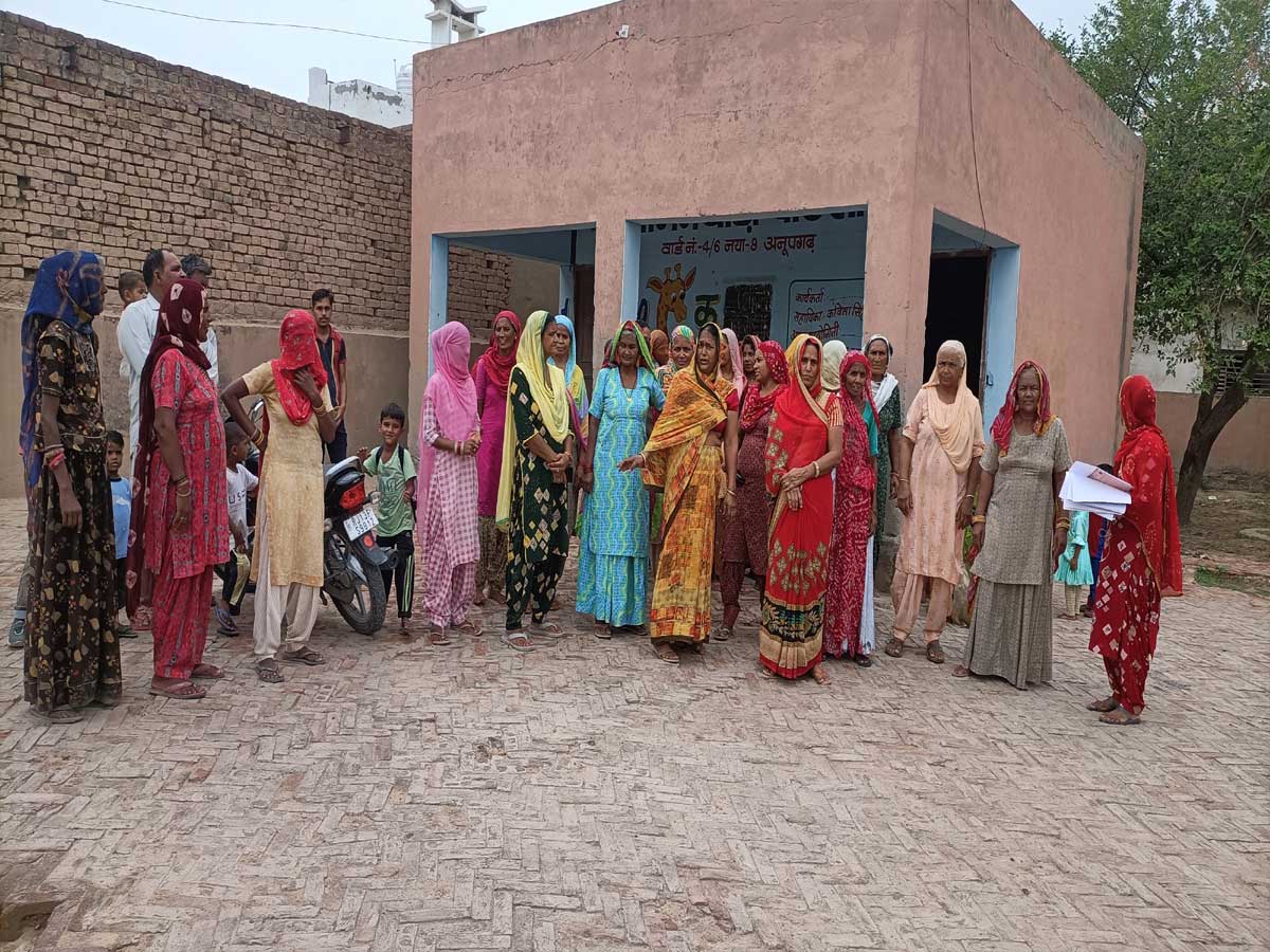 Anupgarh Ward residents warn of lockout at Anganwadi center Suman ...