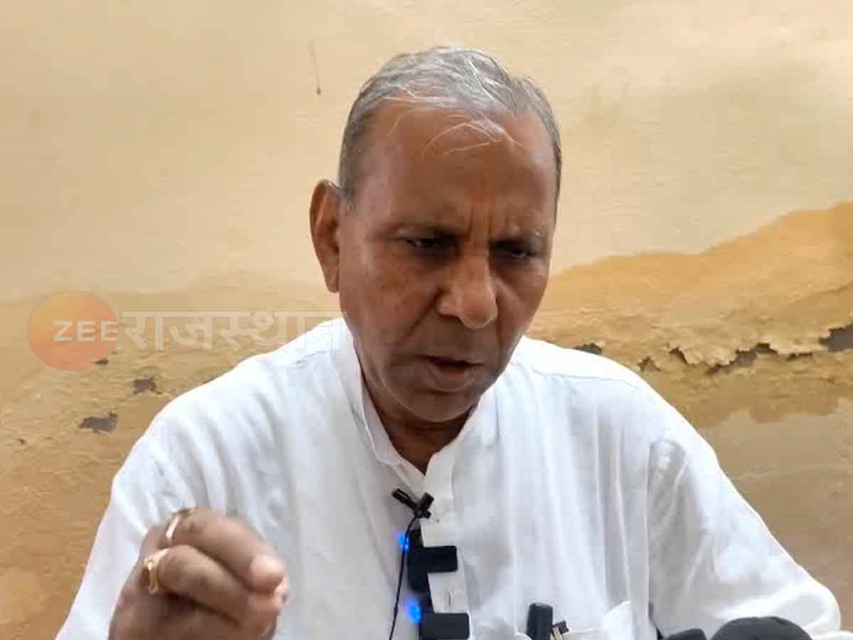 Barmer News MLA Mevaram Jain hit back at BJP and said party is stopping ...