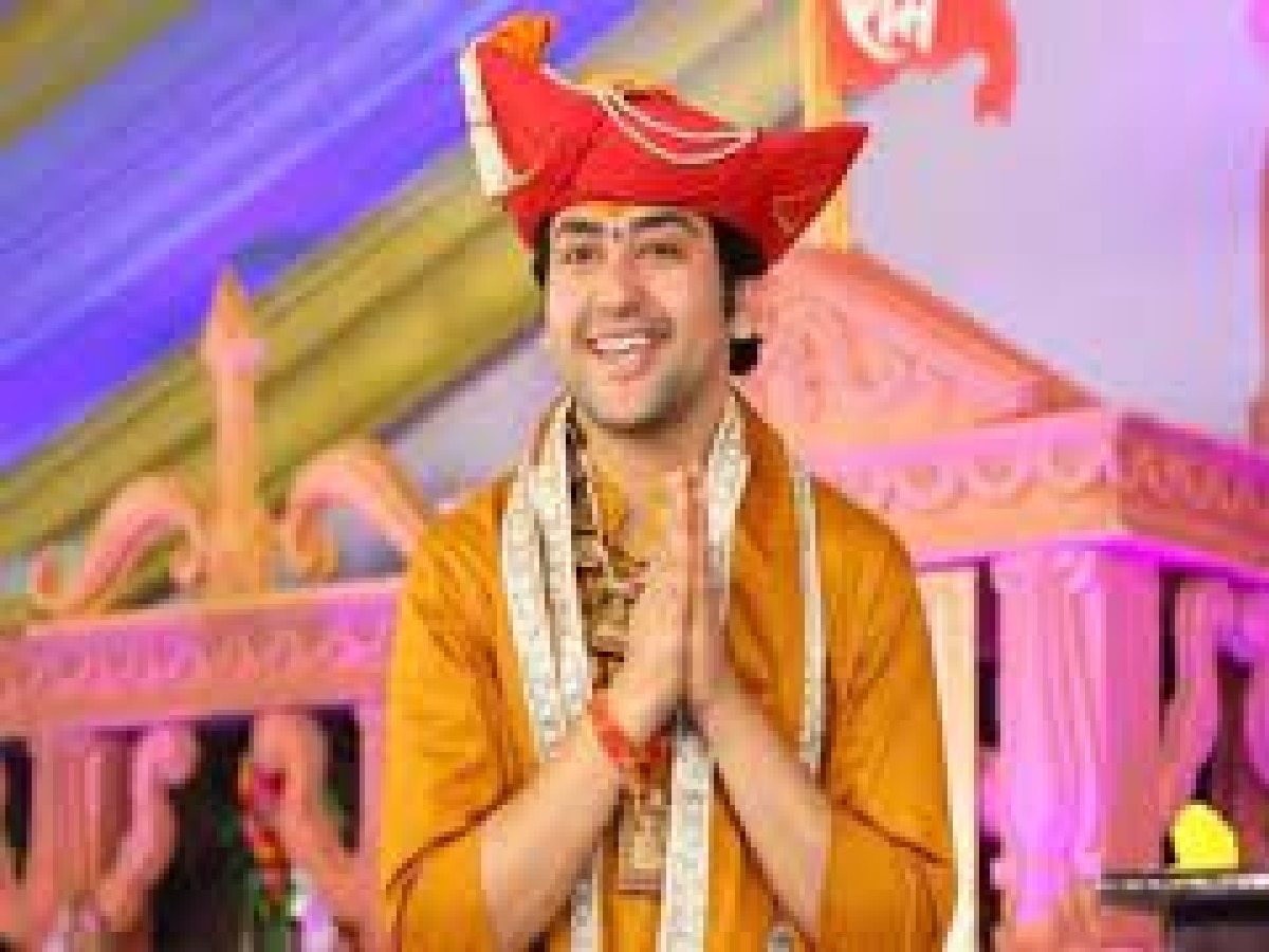 Baba Bageshwar dham sarkar in greater noida Dhirendra Shastri program ...