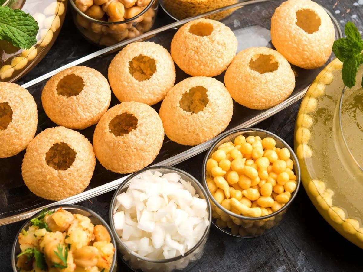 pani puri benefits google make doodle on Pani Puri golgappa puchka