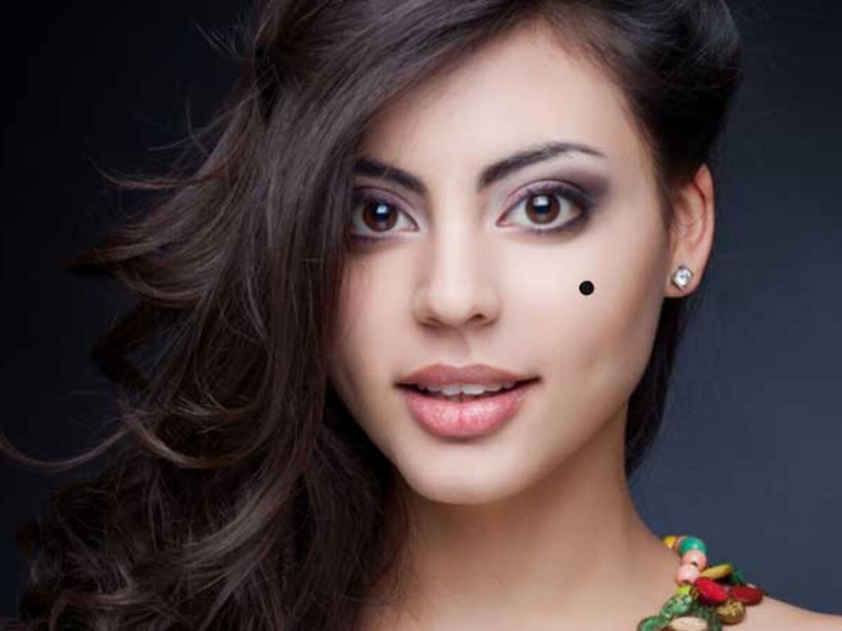 lucky moles on female these body parts girl lives luxury life with love ...