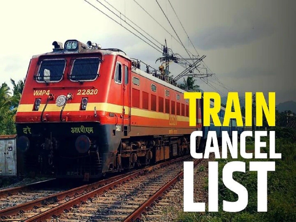Indian railway train alert railways canceled 20 trains including ahmedabad patna ahmedabad ...