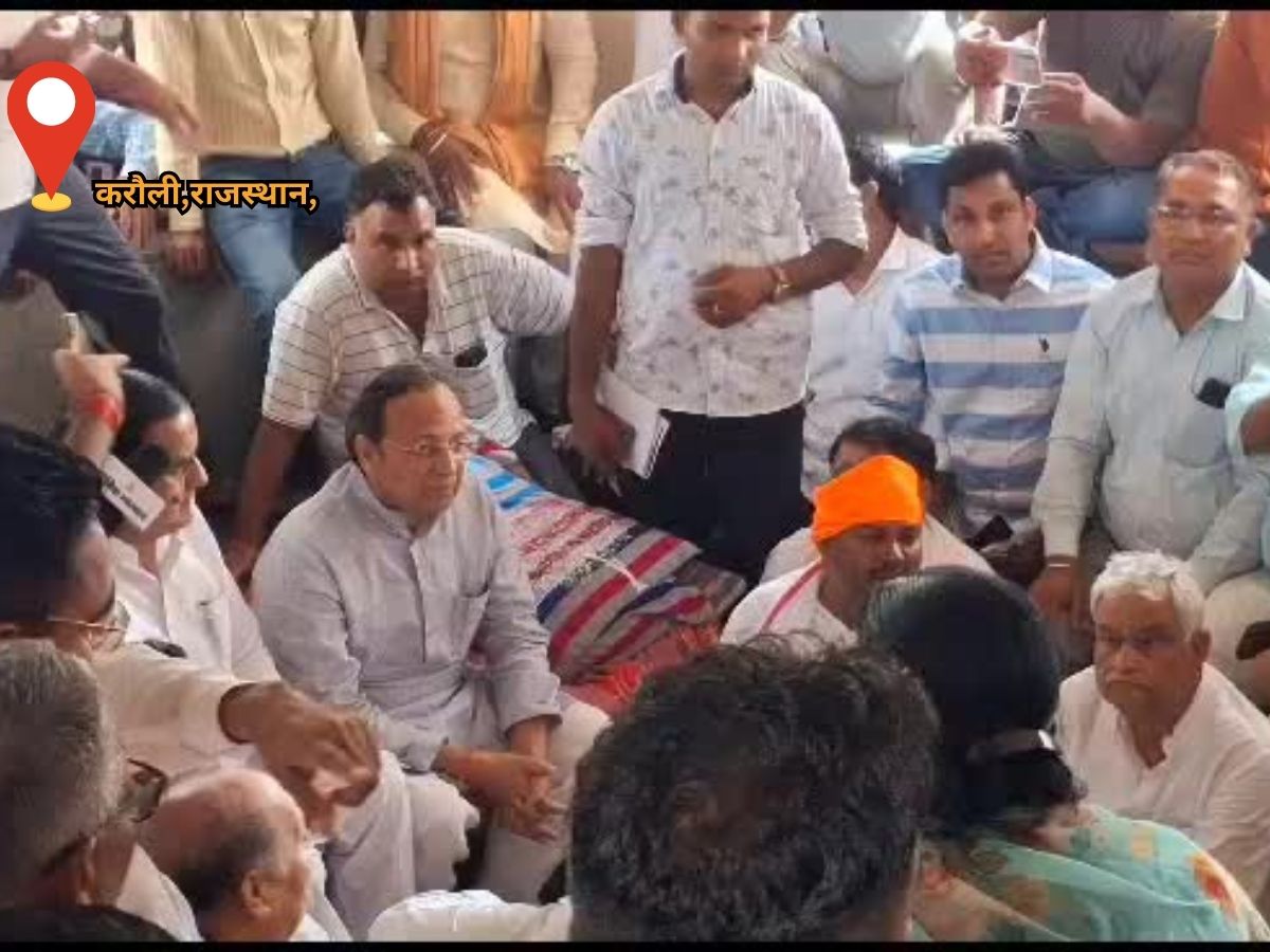 of karauli news Caserape and murder of a girl state in-charge Arun ...