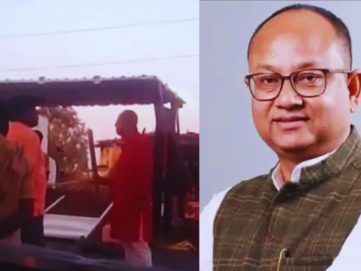 Sanjay Shah Viral Video Outrage rally in Harda for abusing the tribals of BJP MLA] | Sanjay Shah ...