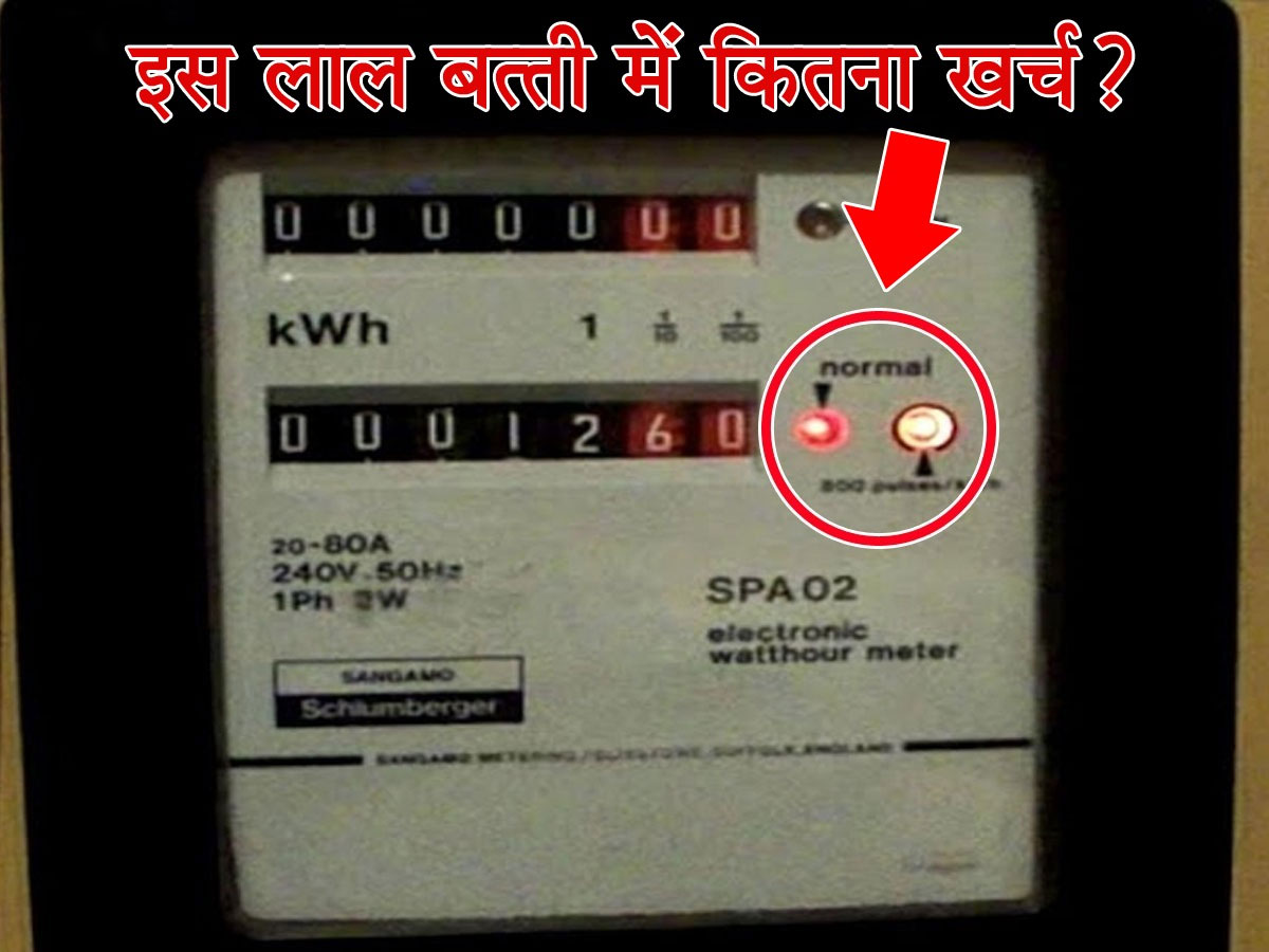 red light in smart meter power consumption what is mechanism behind ...