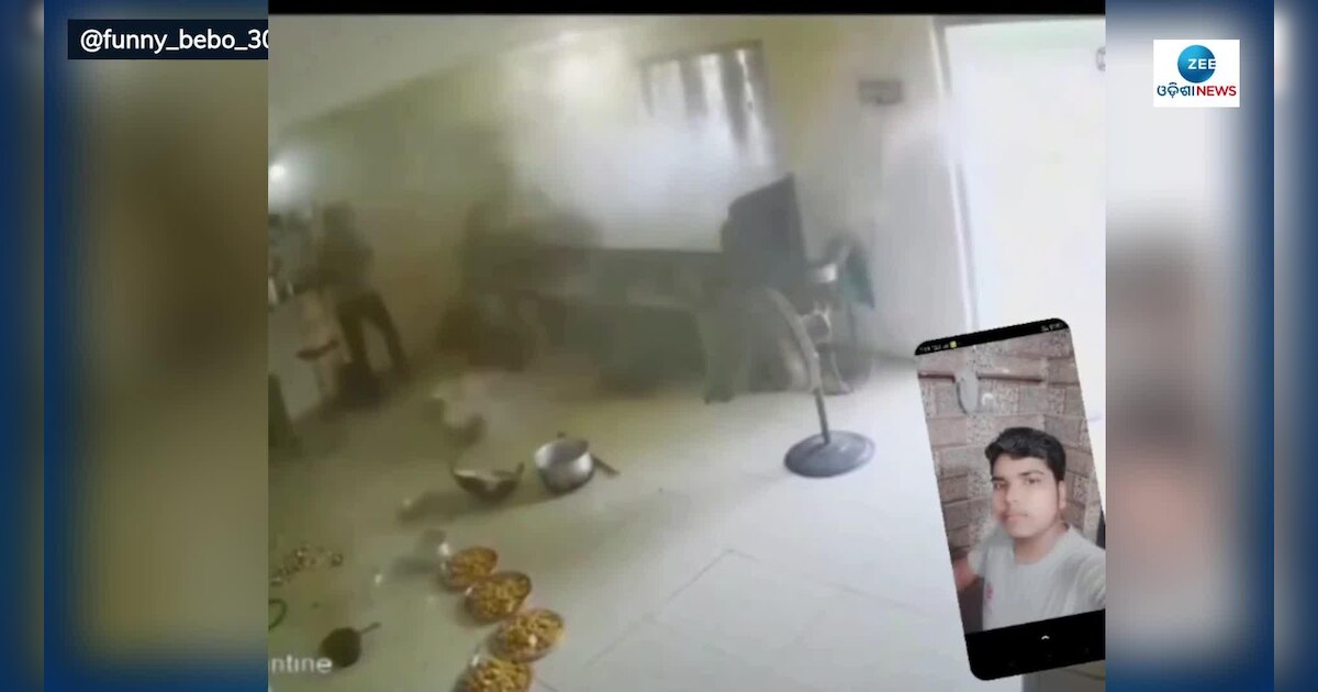 Pressure cooker explodes in kitchen, Video Viral | Cooker Blast: ପ୍ରେସର ...