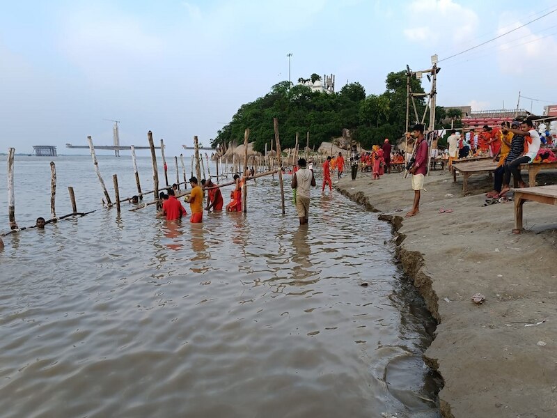 Ganga flood in Bihar along with the common people problems of ...