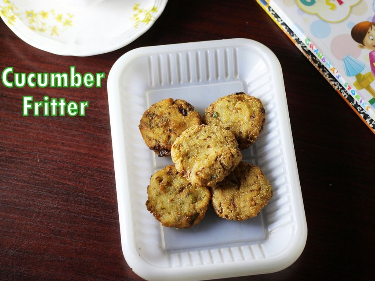 How To Make Kheera Pakoda Kheera Recipes For Vrat Sawan Special | Hindi ...