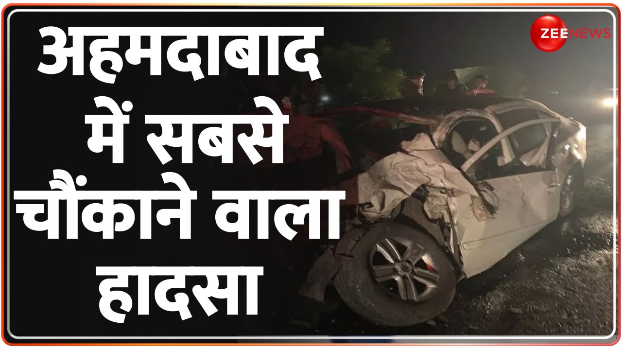 Speeding Car crushes crowd at Ahmedabad's Iskcon Bridge | Ahmedabad ...