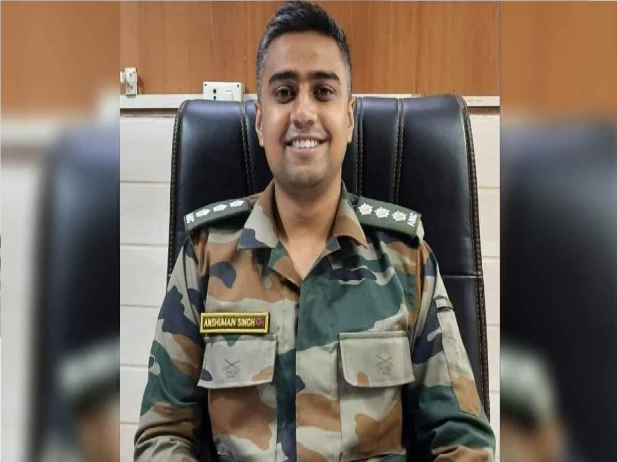 Lucknow captain anshuman singh martyr at siachen afmc topper became doctor | Captain Anshuman ...