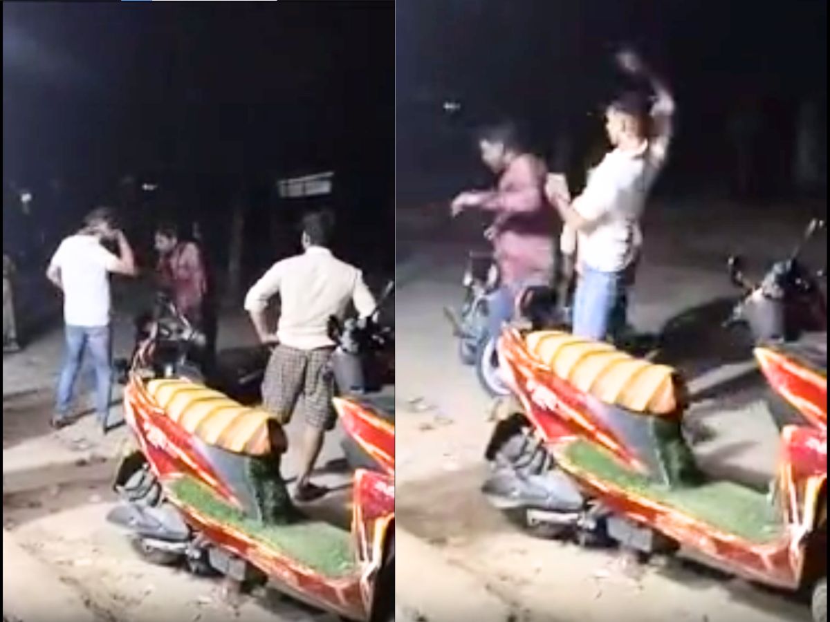 Hardoi Sipahi beating man with shoe SP Suspend policemen after video ...