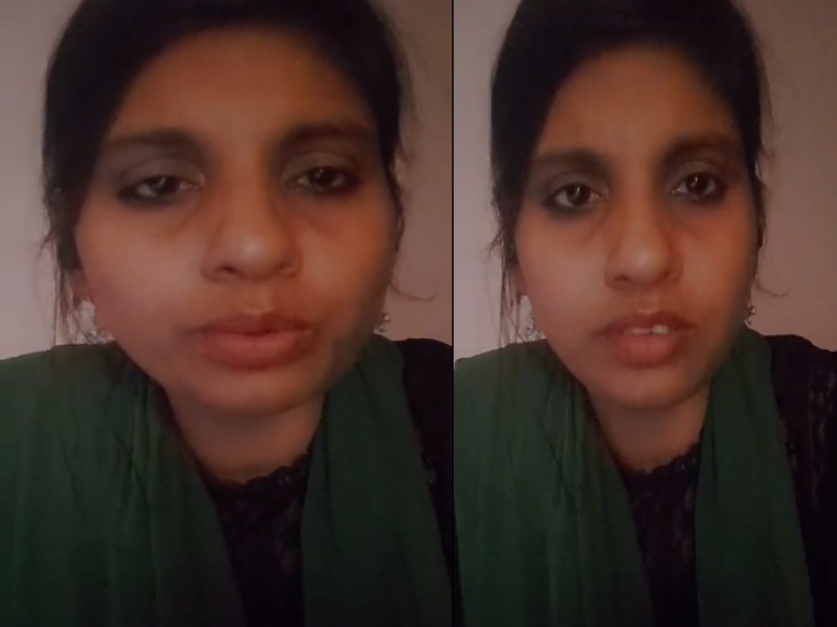 Anju News she issued a video said i came Pakistan after all planning ...