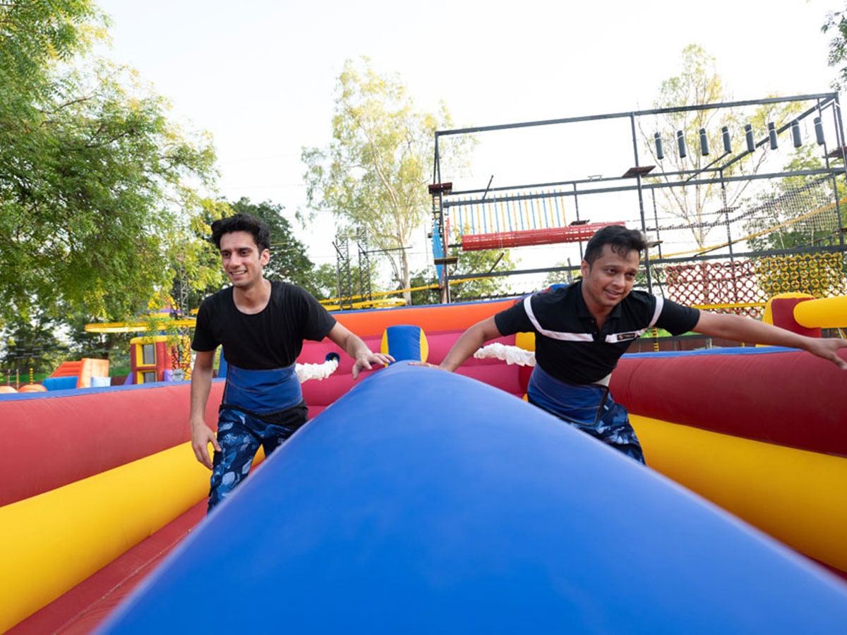 roadies rostel resort in ahmedabad with full of adventure sports ...