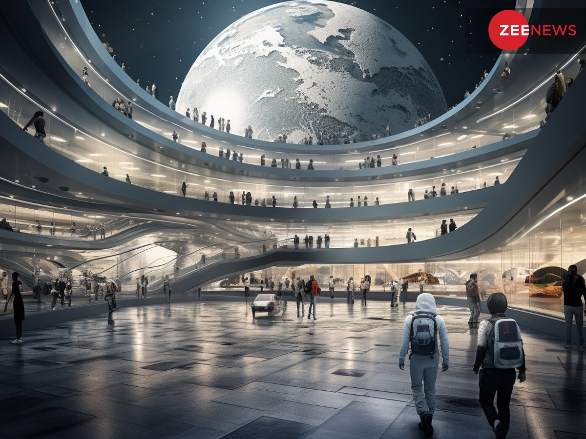 mall on moon ai photos viral shopping trending moon pictures viral ...