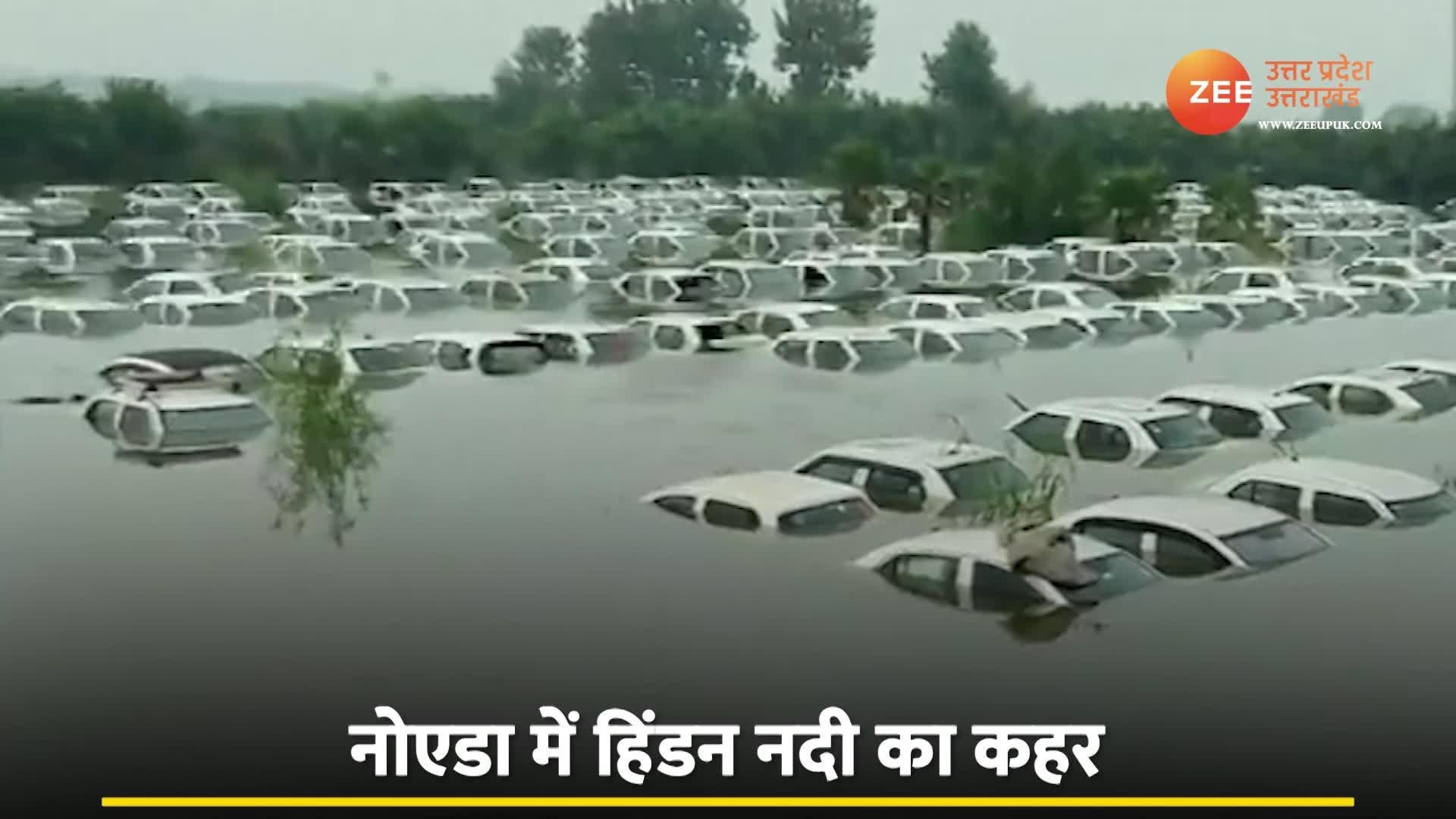 Noida submerged due rise in water level of Hindon river horrifying ...