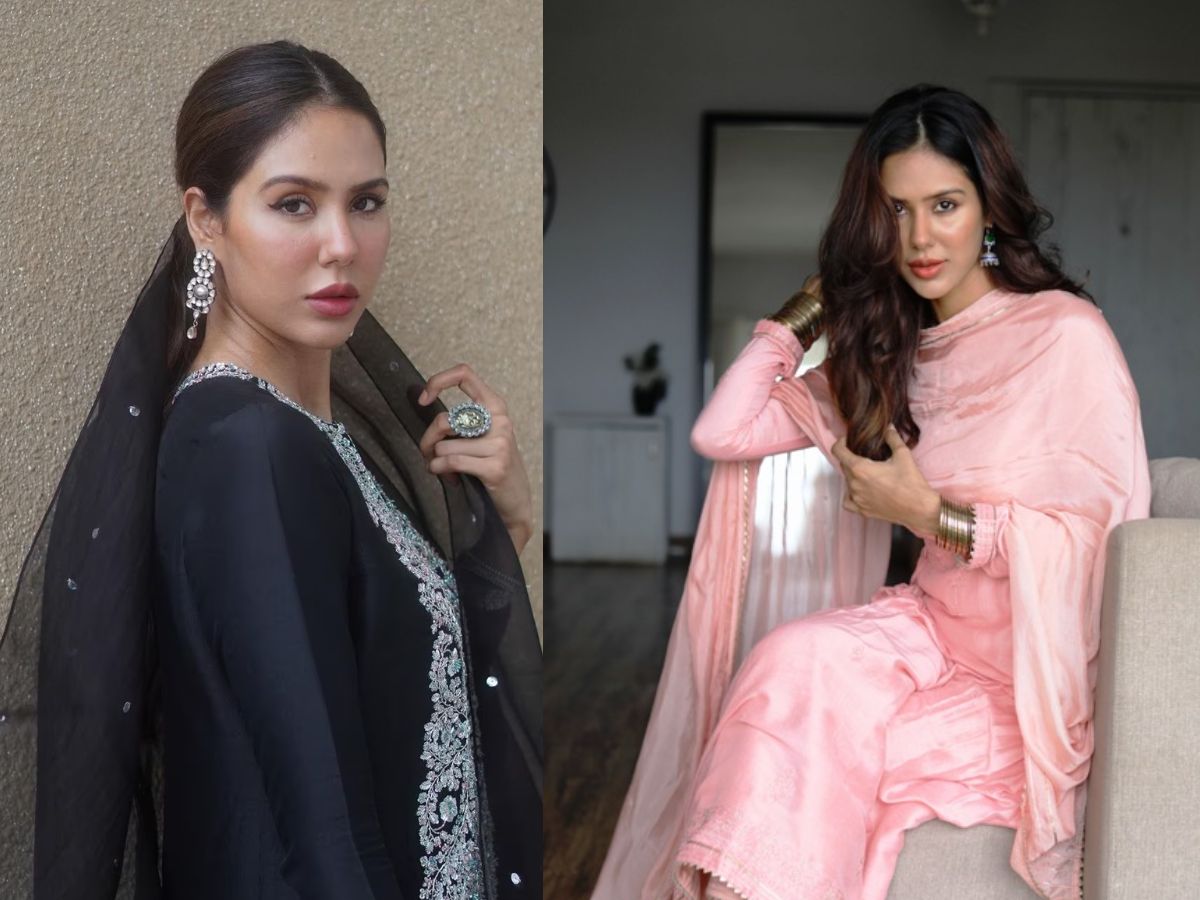 Sonam Bajwa Latest Photos: ਸੋਨਮ ਬਾਜਵਾ ਨੇ ਫੁੱਲ-ਸਲੀਵ ਬੇਜ ਸਲਵਾਰ ਸੂਟ 'ਚ ...