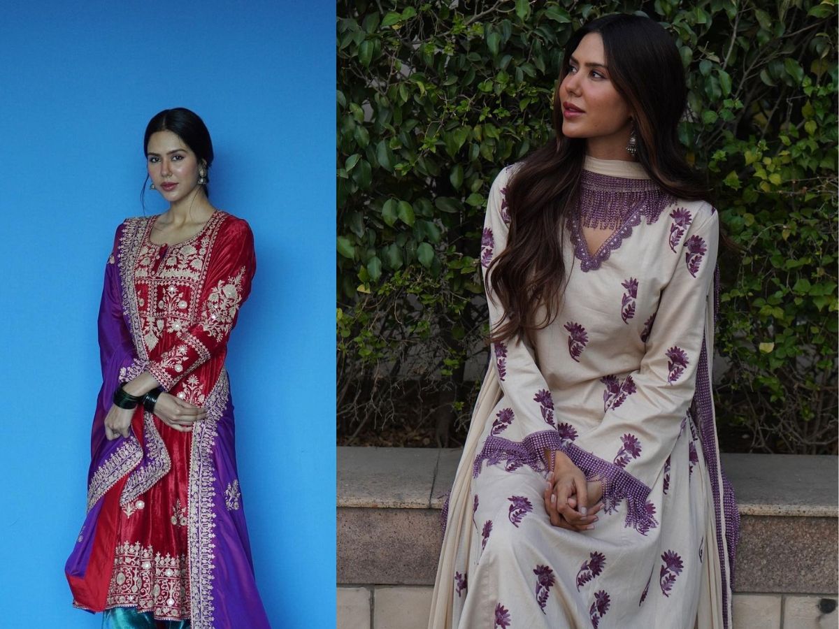 Sonam Bajwa Latest Photos: ਸੋਨਮ ਬਾਜਵਾ ਨੇ ਫੁੱਲ-ਸਲੀਵ ਬੇਜ ਸਲਵਾਰ ਸੂਟ 'ਚ ...