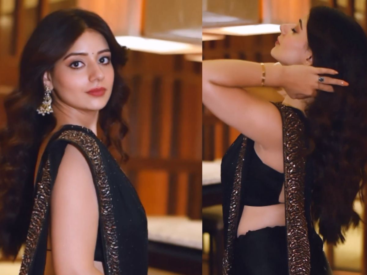 Tania Latest photos: ਕਾਲੀ ਸਾੜੀ 'ਚ ਤਾਨੀਆ ਦੀਆਂ ਕਾਤਿਲ ਅਦਾਵਾਂ ਦੇਖ ਕੇ ਫੈਨਜ਼ ...