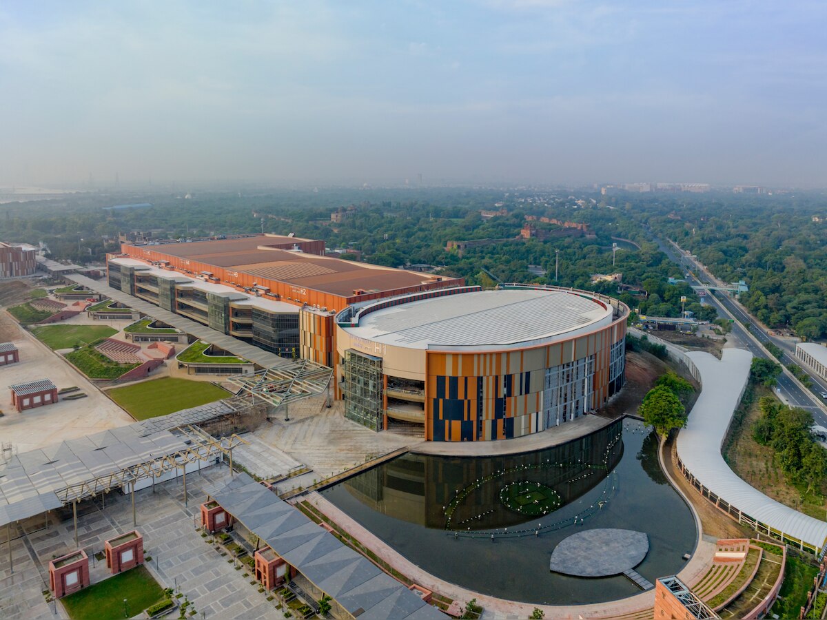 itpo complex pragati maidan delhi photos pm modi inaugurated ...