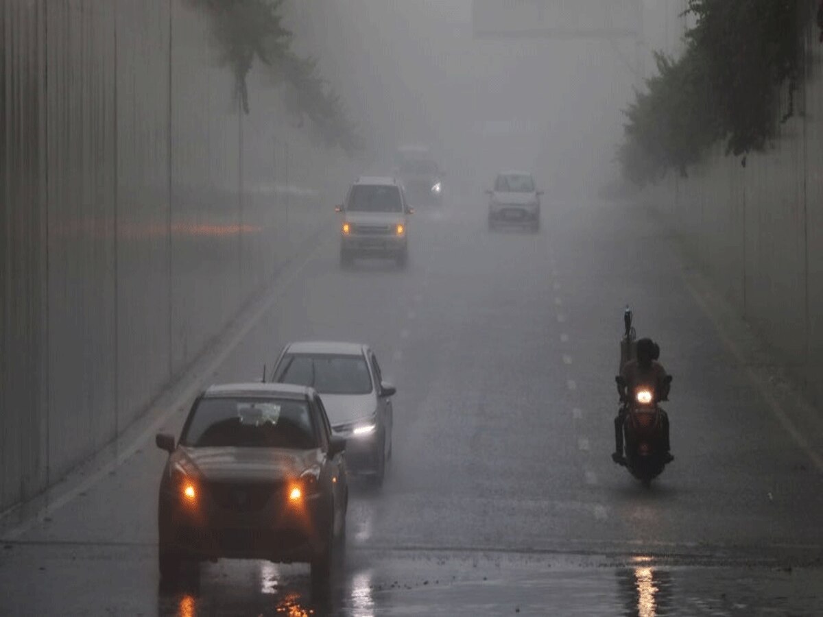 delhi weather update imd issues orange alert in haryana torrential rain ...