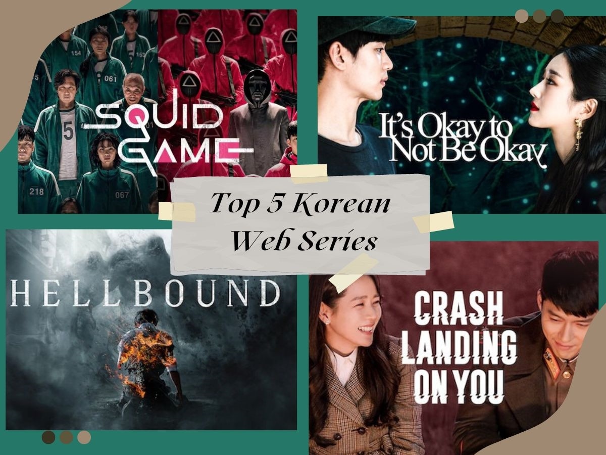 Squid Games Hellbound The King Crash landing on you best Korean web shows | Top 5 Korean Web ...