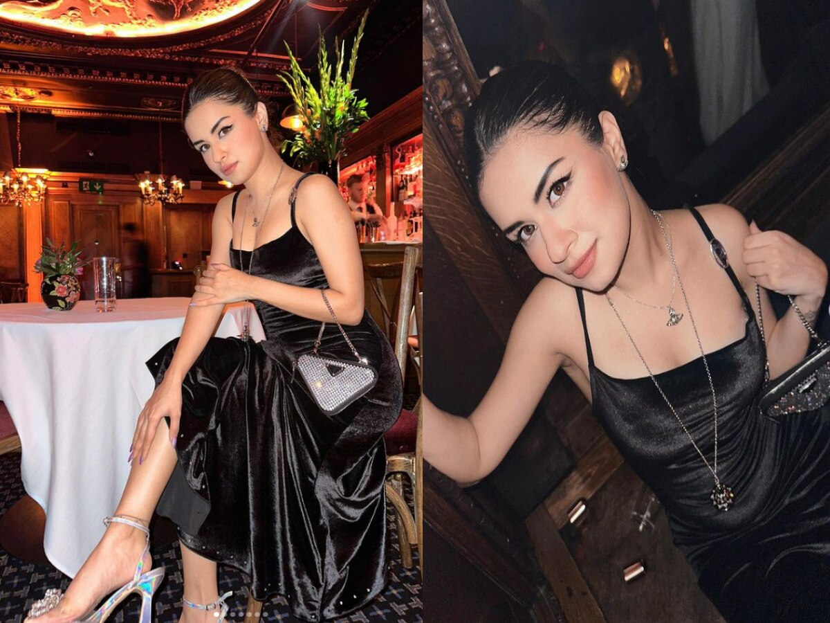 avneet kaur lookig hot in black gown see her vacation pics | Avneet ...