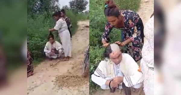 Kasganj Kinnar peshab on man urinating and looted video viral on ...