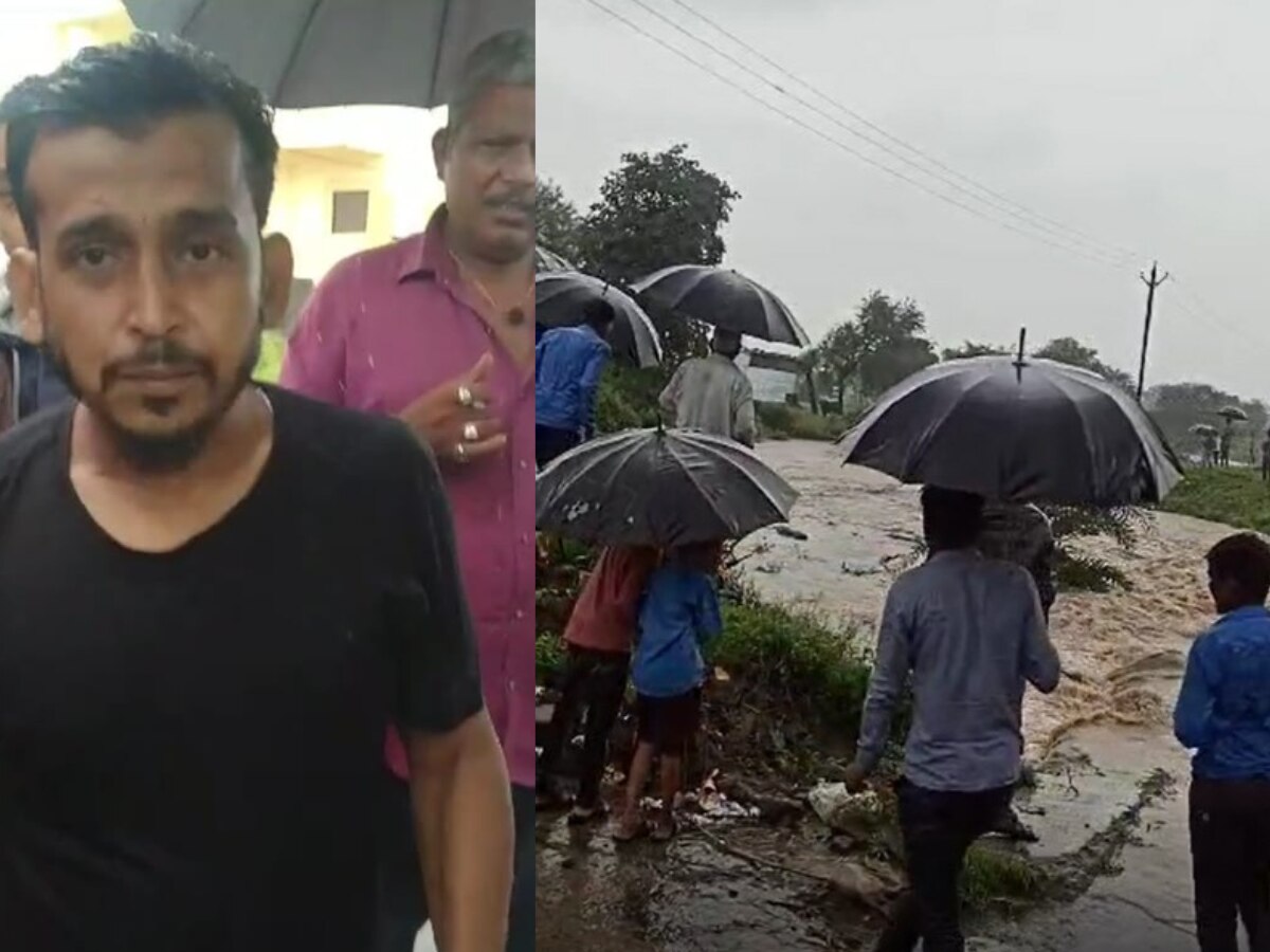 mp news Siraj saved the Life of two girls who drowning in water ujjain video viral | MP News ...