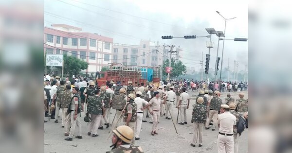 Nuh Violence live update clash spread to sohna palwal gurugram internet services ban 2 days ...
