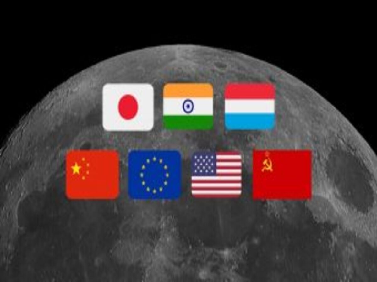Flags on the Moon: ବିଶ୍ୱର ଏପରି ଦେଶ; ଯାହାର ଚନ୍ଦ୍ର ପୃଷ୍ଠରେ ଉଡ଼ିଛି ଜାତୀୟ ପତାକା