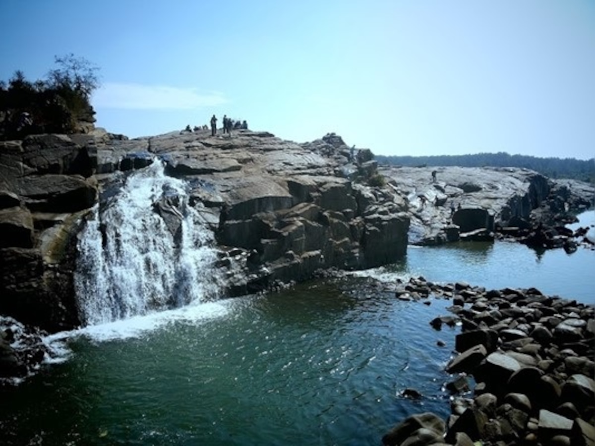 Usri fall in spate after incessant rains crowds thronged to see ...