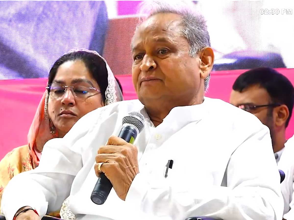 ashok gehlot big news live today in jaipur rajasthan election ...