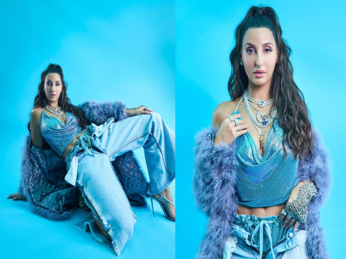 nora fatehi bold look actress share sizzling photos on social media ...
