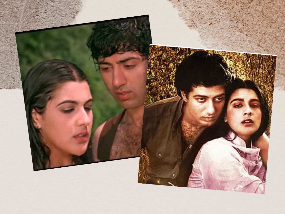 Sunny deol fell in love with amrita singh during shooting of betaab ...