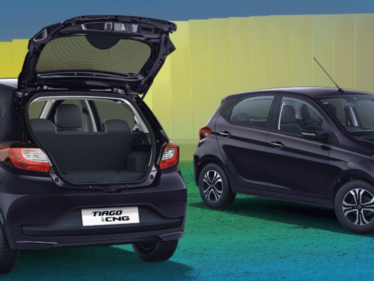 tata tiago twin cylinder on road price cng boot space rivals of maruti ...