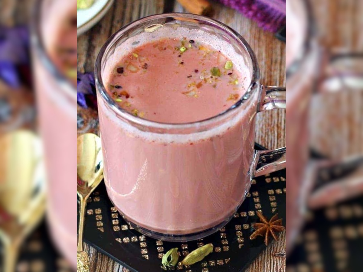 Kashmiri Tea Recipe how to make kashmirir noon tea recipe | इस तरह ...