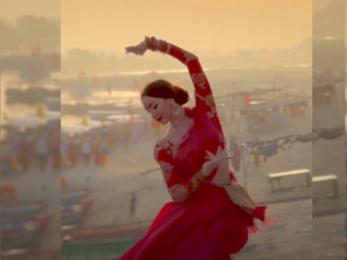 Videsi Bhabhi danced to tune of Indian music watch video | Videsi ...