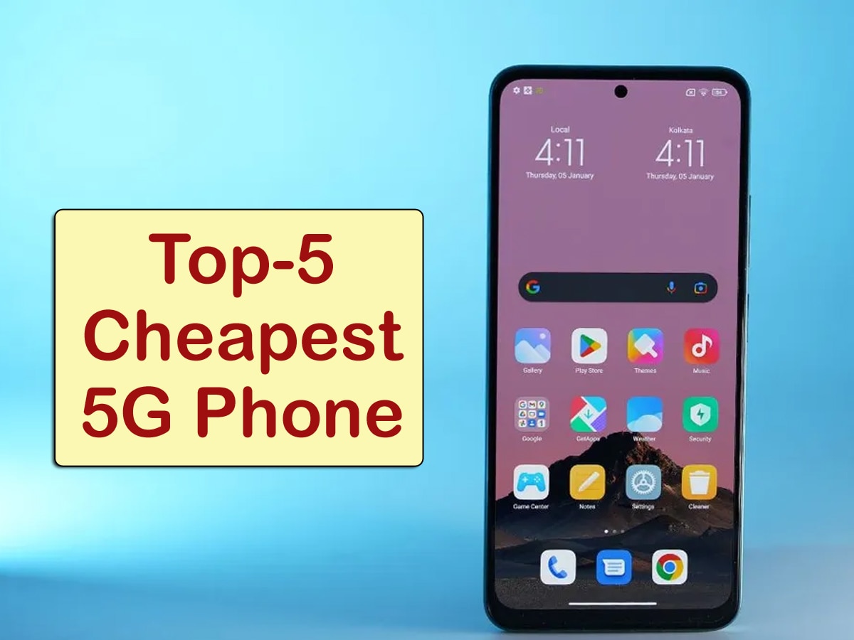 Top 5 Cheapest 5G budget Smartphone Samsung Redmi And Much More | Top-5 ...
